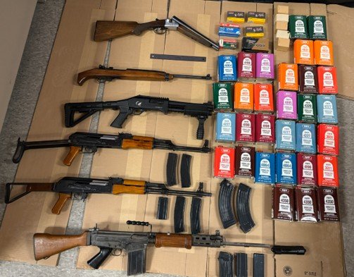 Two arrested, multiple firearms seized in firerams investigation - RED ...